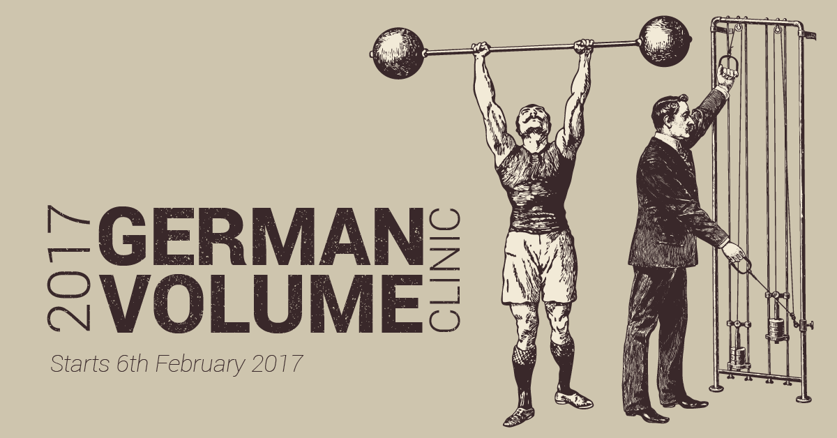 German Volume Training Clinic 2017 - Hammer Athletic